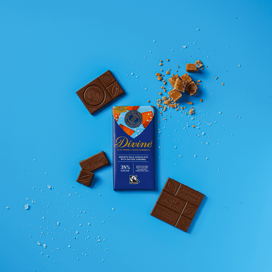 Divine Milk Chocolate with Toffee and Sea Salt | Free 1-3 Day Delivery ...