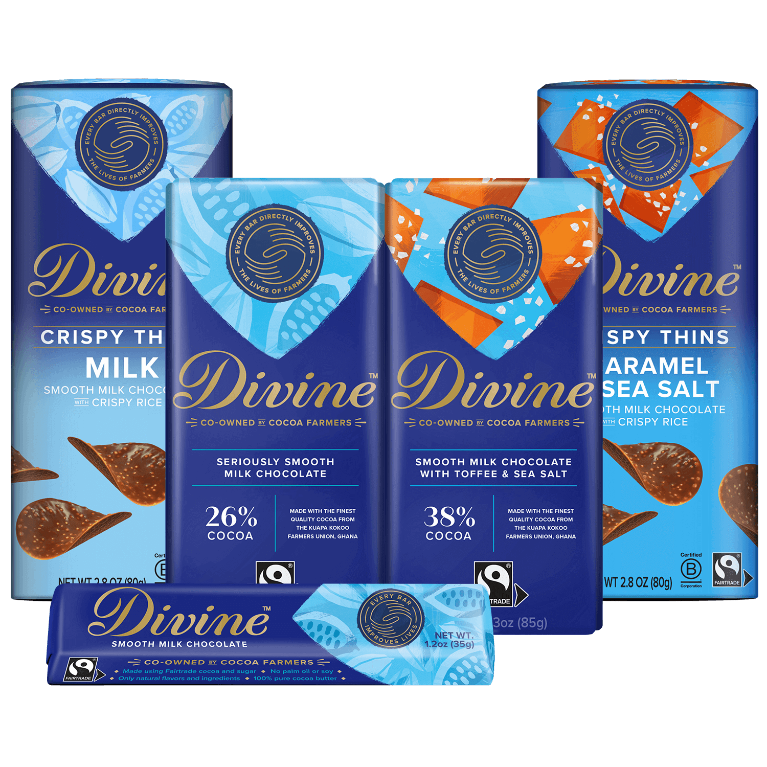 Divine Milk Chocolate Lovers Variety Pack | Free 1-3 Day Delivery ...
